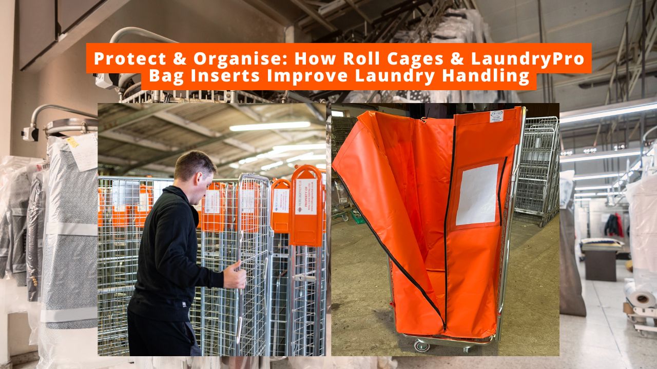 How Roll Cages & LaundryPro Bag Inserts Improve Laundry Handling